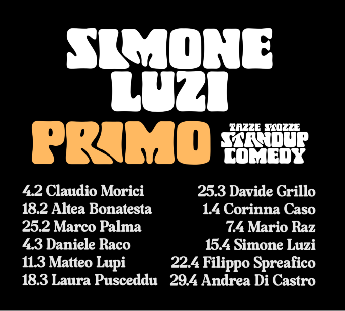 Stand Up!: Simone Luzi | OOOH.Events | Biglietteria online gratis per eventi SIAE, corsi, fiere